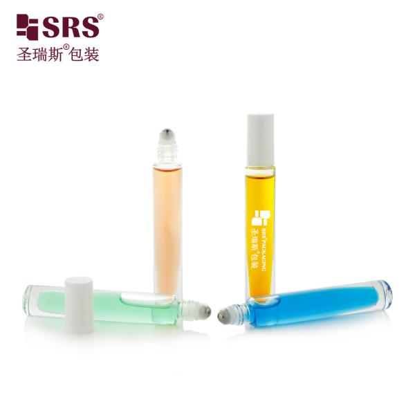 Quality GB1-10ml Thick Wall Glass Roll On Bottle With Plastic PP Cap Eco-Friendly and for sale