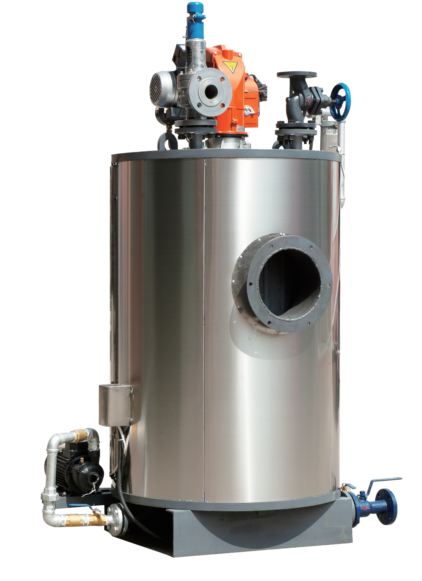Quality Vertical Oil / Gas Fired Package Steam Boiler Heating Systems 25 Bar for sale
