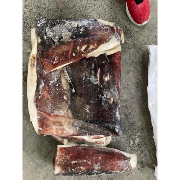 Quality 2 - 4kg Skinless Membrane Off IQF Frozen Squid Meat for sale