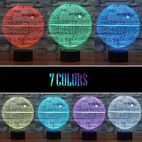 Quality Creative 3D LED Night Light Acrylic DC5V Led Small Night Light for sale