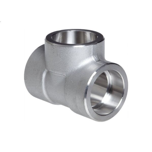 Quality ANSI B16.11 Socket Welded High Pressure Tee For Petroleum Industry for sale