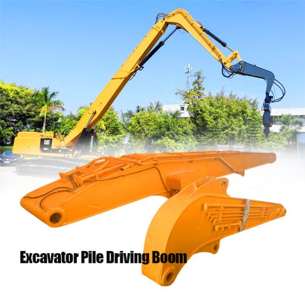 Quality 7.5 Ton Excavator Pile Driving Boom Machine with 2.3m X 1.6m X 2.2m Size and ISO9001 Certifiion for sale