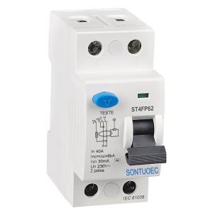 Quality IEC 61008 Light Weight STN-362 Series RCCB 2p 230v Residual Current Circuit for sale