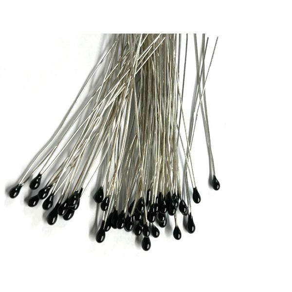 Quality 50mm Alloy Lead Wire Precision NTC Thermistors High Delicacy for sale