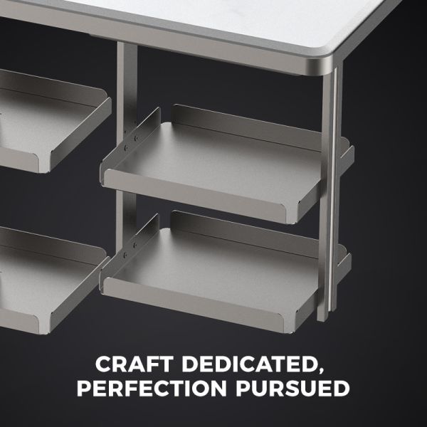 Quality Compressor Embedded Lift Up Ice Table for Aluminum Alloy Multifunctional Coffee for sale