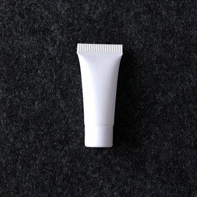 Quality White Soft Recyclable PE Empty Cream Cosmetic Squeeze Tubes 3ml for sale
