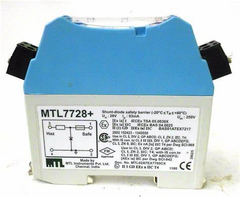 Quality MTL7728+ MTL Zener Safety Barrier Single Channel Analog Output for sale