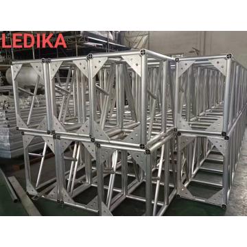 Quality SQB5276 Heavy Durable Aluminum Square Lighting Box Truss Screw Truss for sale