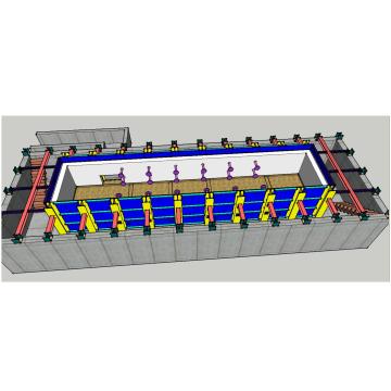 Quality Safety Hot Dip Galvanizing Furnace Modifiable Size And Customized Design for sale
