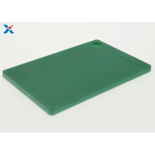 Quality Green Extruded Coloured Acrylic Sheet Board Customized Cutting for sale
