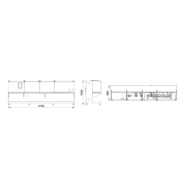 Quality SUS304 Frame Fully Automatic Horizontal Roll Film Bagging Machine For Powder / for sale