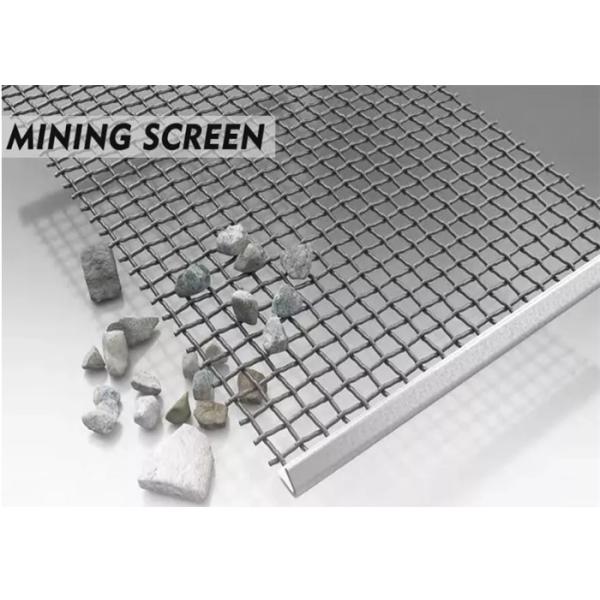Quality 35mm*35mm Aperture Crimped Vibrating Screens for Mine sieving for sale