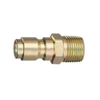 Quality Steel Straight Through Hydraulic Quick Connect Plug Male Thread ST Series for sale
