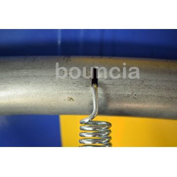 Quality PVC Tarpaulin Round Inflatable Water Trampoline Durable With Spring Structure for sale