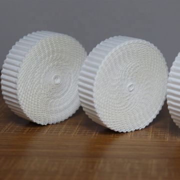 Quality Custom Electrostatic Filter Paper Absorbent HME Wavy Paper Roll Wood Pulp for sale