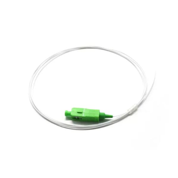 Quality SC APC Pigtail Single Mode 0.9mm G657A1 Fiber Optic Pigtail White Color for sale