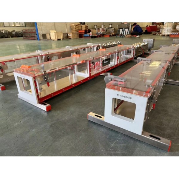 Quality Customizable WPC Door Frame Extrusion Mould and Interlock Molds Designed with for sale
