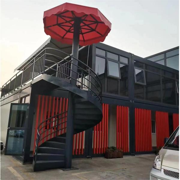 Quality Graphic Design Project Solution Capability Modern 2 Bedroom Prefab Container for sale