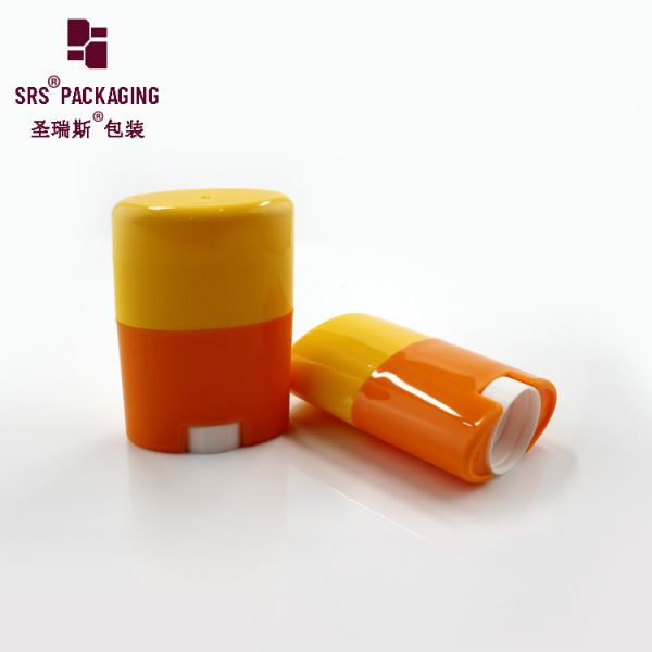 Quality D040 different size plastic PCR skin care gel deodorant container for sale
