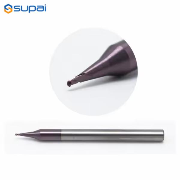 Quality TiAlN Coating Carbide End Mill For Precise Cutting Diameter 0.2-0.9mm for sale
