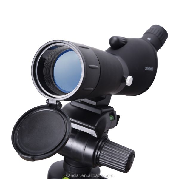 Quality Dark Green 20-60x60 Waterproof Fogproof Kandar Bird Watching Spotting Scope with for sale