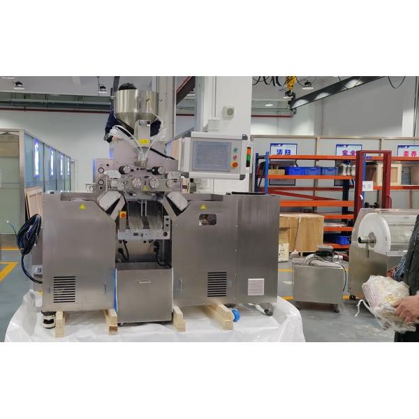 Quality 5.5kw Capsules Produced by Servo Control Soft Capsule Machine with Ф150x250mm Die Roll Size for sale