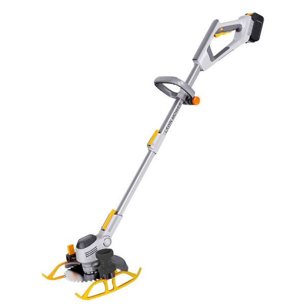 Quality Multipurpose Electric Lawn Mower , Cordless Electric Weed Wackers Anti Slip Telescopic for sale