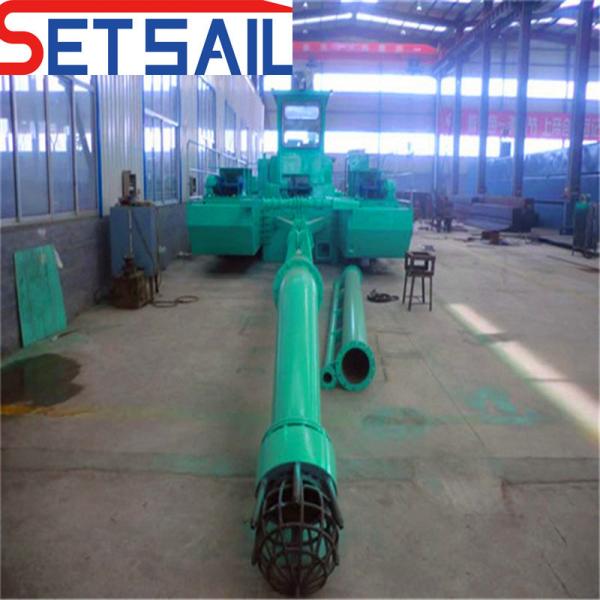 Quality 27m-39m Total Length QHJSD-2 Hydraulic Diesel Engine Jet Suction Sand Dredger for sale