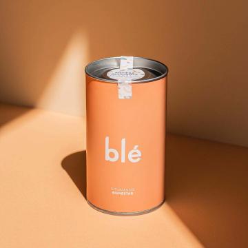 Biodegradable Food Grade Tea Protein Powder Coffee Beans Cylinder Packaging