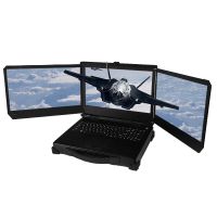 Quality 17.3 inch Triple screen military rugged laptop computer core i7 12700T with for sale
