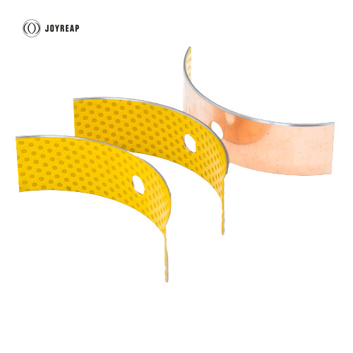 Quality OEM Split Metal Plain Bearing Self Lubricating POM Coated Composite for sale