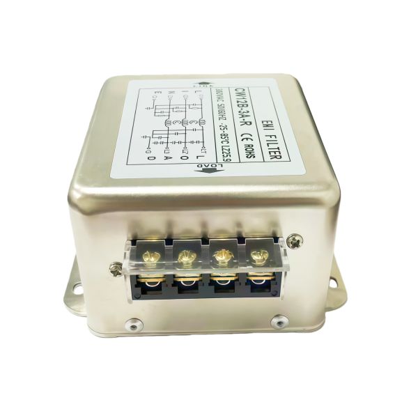 Quality High Cost-Performance Ratio CW12B-3A-R EMI Filter Compact and Efficient Small for sale