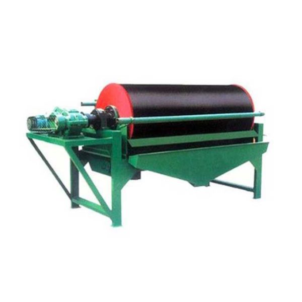 Quality Powerful 1.5-10 Ton Automatic Drum Type Magnetic Separator For Processing Wet Drum Separator for sale