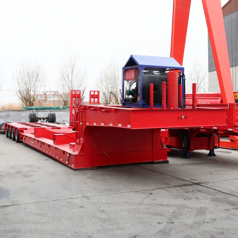 3 Axles 40FT Container Semi Trailer for Container Transportation