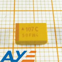 Quality 600 MOhms Solid SMD 100uf 16V Tantalum Capacitor TAJD107K016RNJ for sale