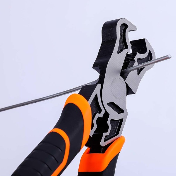 Quality Forge Steel Lineman Wire Stripper Pliers Flat End Cutters For Bending Pulling for sale