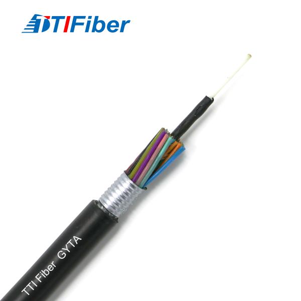 Quality Stranded Loose Tube Aluminum Tape Cable GYTA for sale