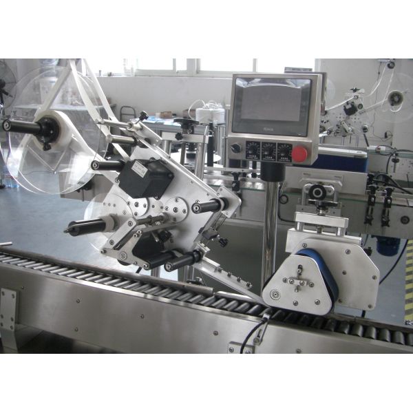 Quality 700W Automatic Horizontal Vial Labeling Machine Sticker Applicator Machine YM215 for sale