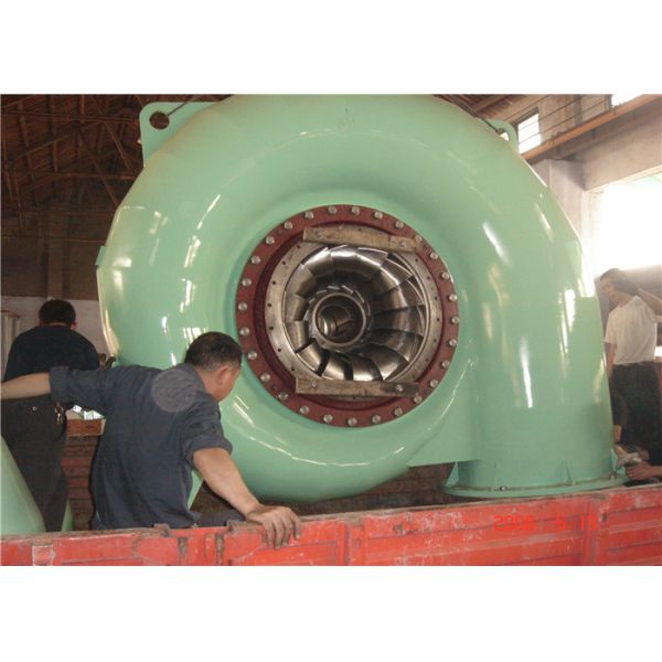 Quality Franci Type 1mw Hydro Turbine Generator , Hydroelectric Water Turbine Low Head for sale