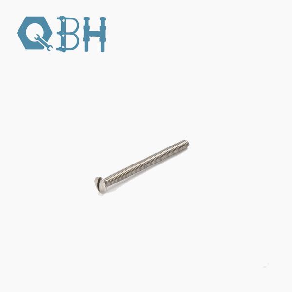 Quality Slotted Flat Head Bolt Screw M12 Stainless Steel for sale