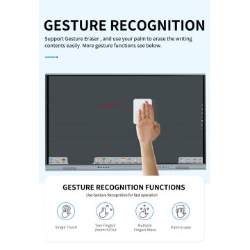 Quality High Accuracy 2mm LCD Smart Board Support Windows Linux, Infrared, Aluminum for sale