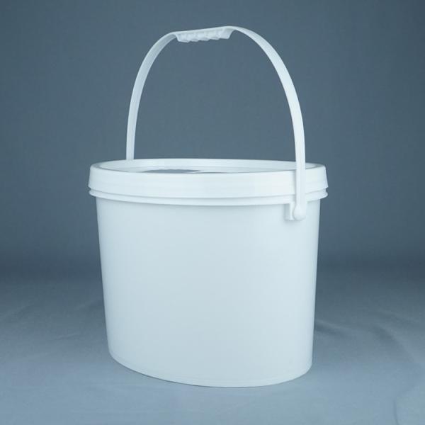 Quality 37.5*29*28.5cm Plastic Oval Bucket With Consult Thickness for sale