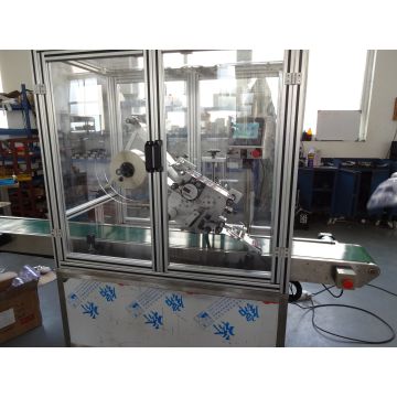 Quality Box Top Side Plane Labeler Automatic Flat Labeling Machine In Bag Pouch Lid for sale