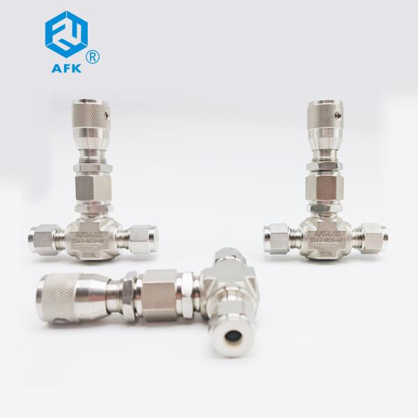 Quality Industrial Grade 1 2 Ss Needle Valve Ferrule Connection for sale