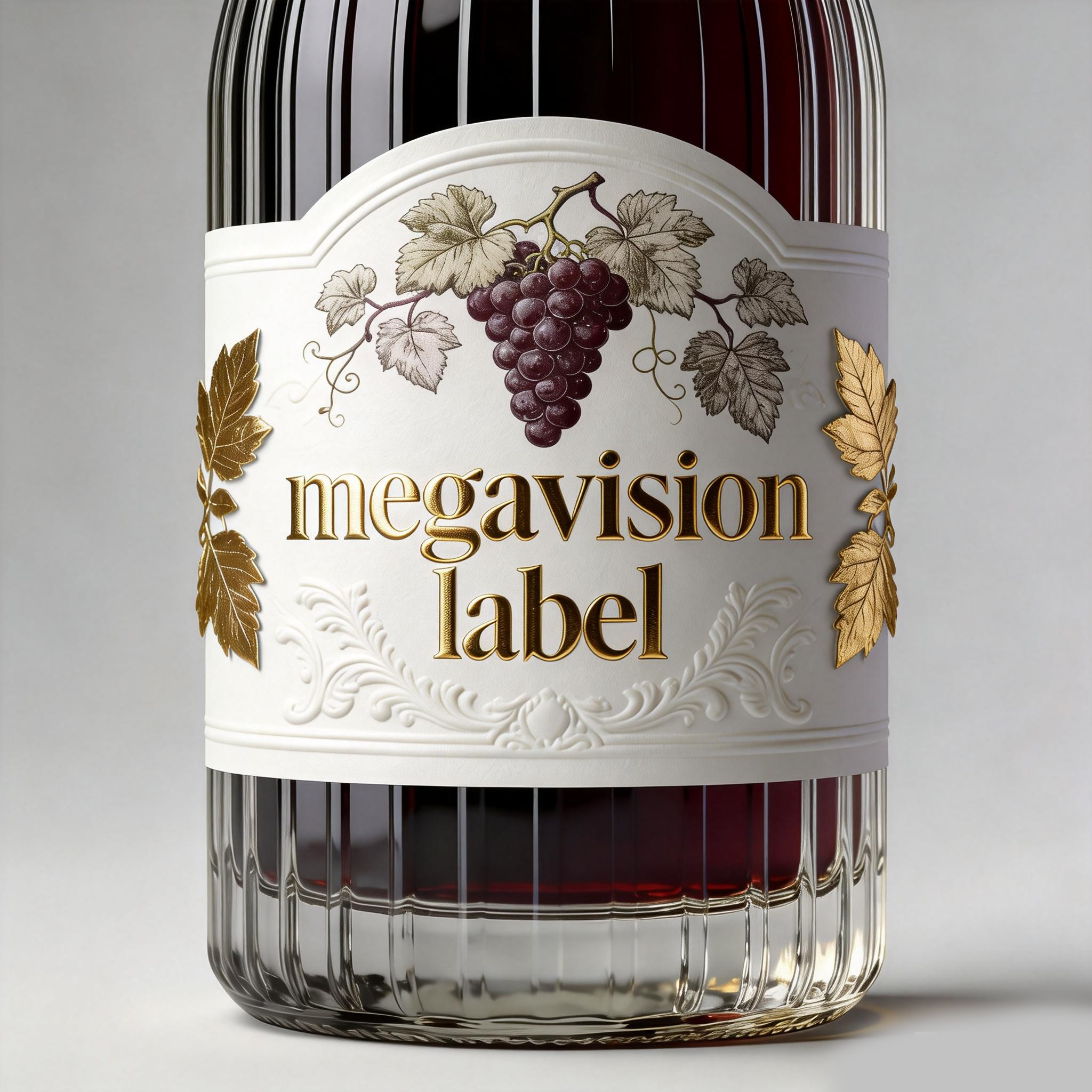Quality Customized Wine Labels Hot Stamping Printing Waterproof Packaging Labels for sale