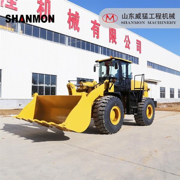 Quality 956 5 Ton Wheel Loader Yellow Red Orange Blue With Boom Structure for sale