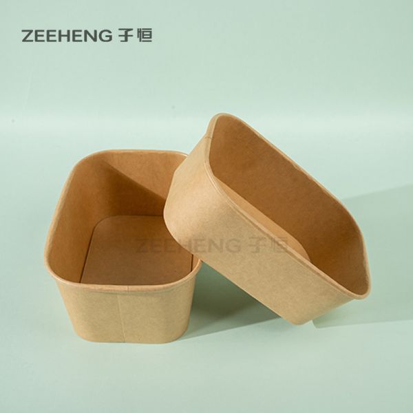 Quality ZEEHENG Disposable Paper Bowls Specifically for Hotel Restaurant Takeway for sale