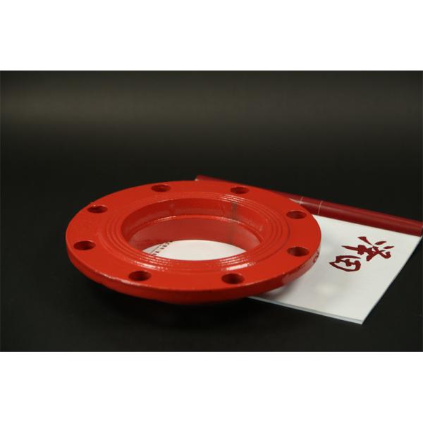 Quality BS Standard Flange Pipe Fittings Black Painting Anti Rust Oil for sale