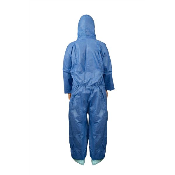 Quality (EU)2016/425 Regulation Type 5/6 Protection Level Disposable SMS Coverall for sale