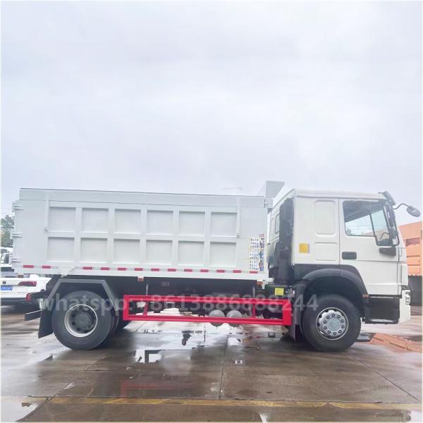 Quality Export HOWO Euro 2 Standard Dump Car With 266 HP Engine Tipper Self Loading for sale